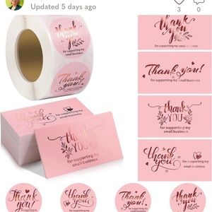 Office | 5 Cards And 50 Stickers | Poshmark